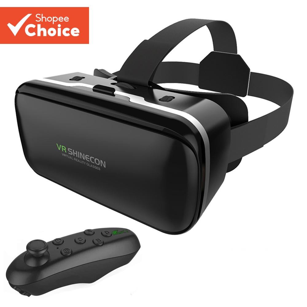 VR Shinecon 6.0 Casque Virtual Reality Glasses 3 D 3d Goggles Headset ...