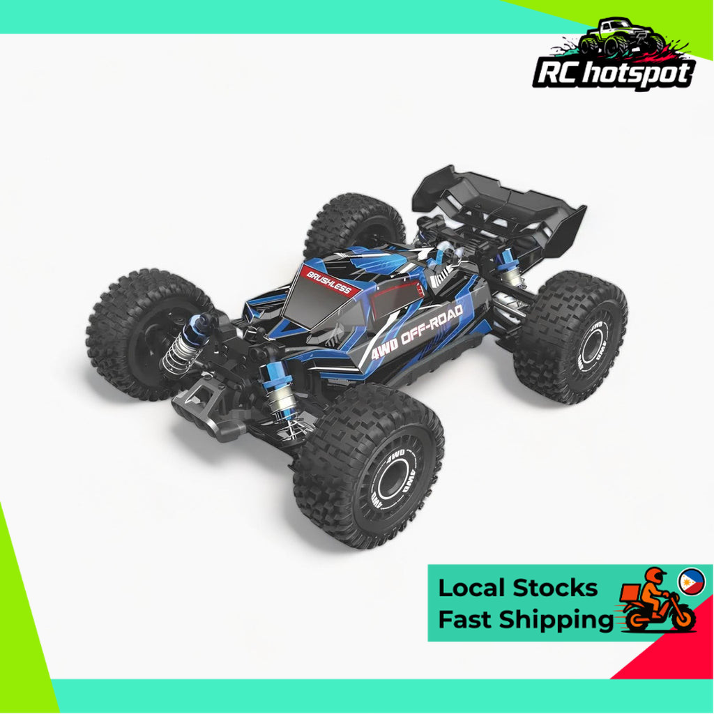 MJX Hyper Go 16207 1/16 4wd High Speed Brushless Rc Car | Shopee ...