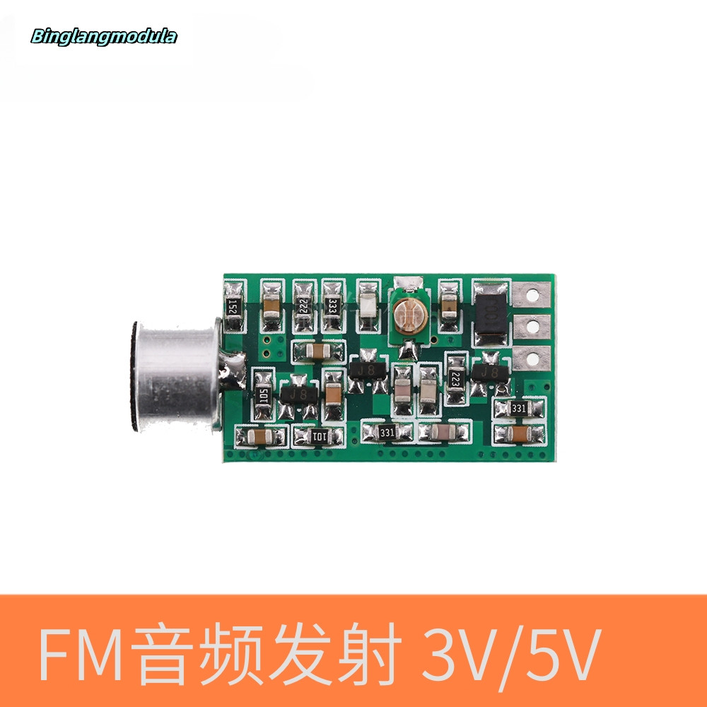 FM Audio Transmitter Module FM Microphone Wireless Pickup 3V 5V FM ...