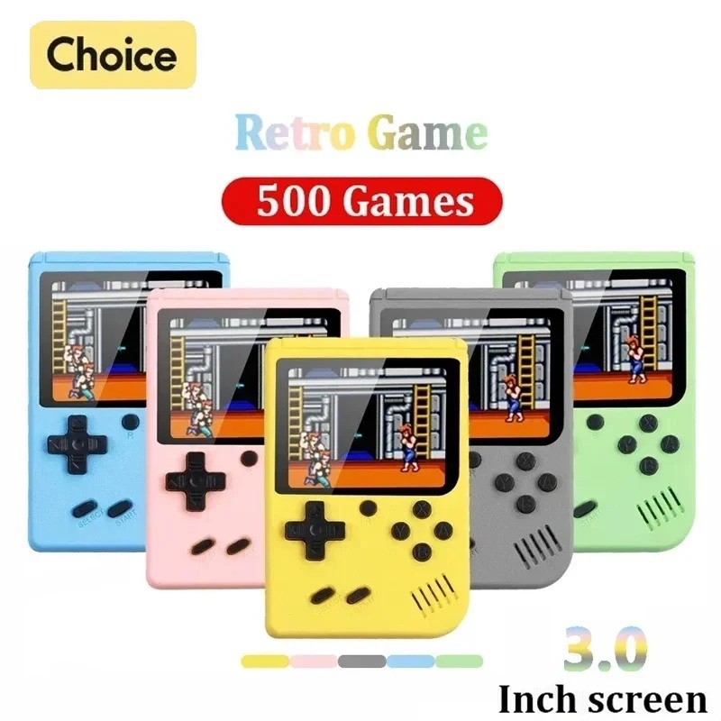 Retro Portable Mini Handheld Video Game Console 8-Bit 3.0 Inch LCD ...