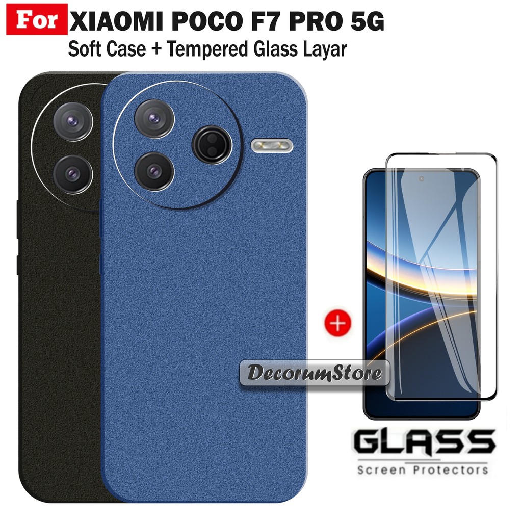 LAYAR Soft Case Xiaomi Poco F7 M7 Pro 5G Matte Sandstone Free Anti-Scratch Full Screen | Shopee ...