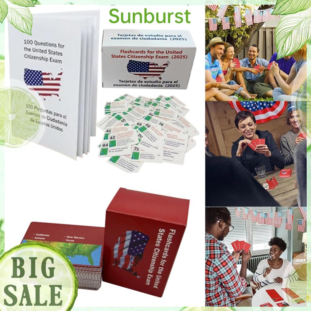 100 USCIS Questions and Answers Flashcards Citizenship Flash Cards US ...