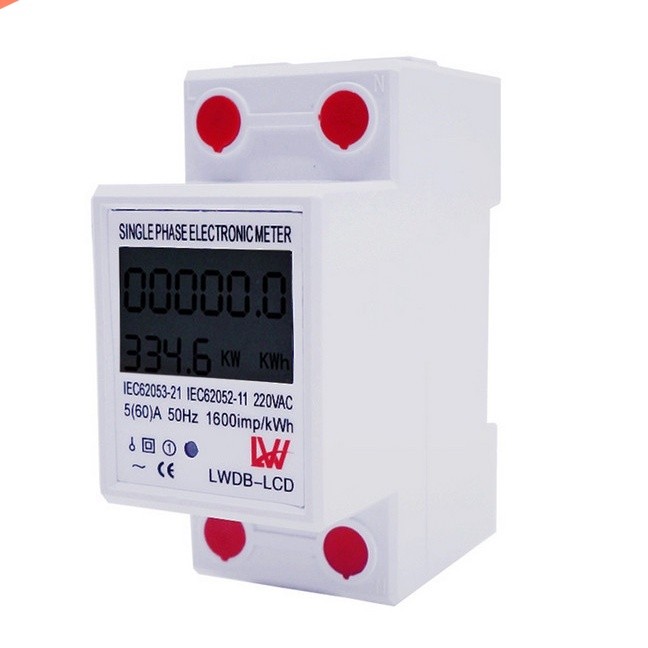 Power consumption measuring device Kwh AC 220V 1500W LW electronic ...