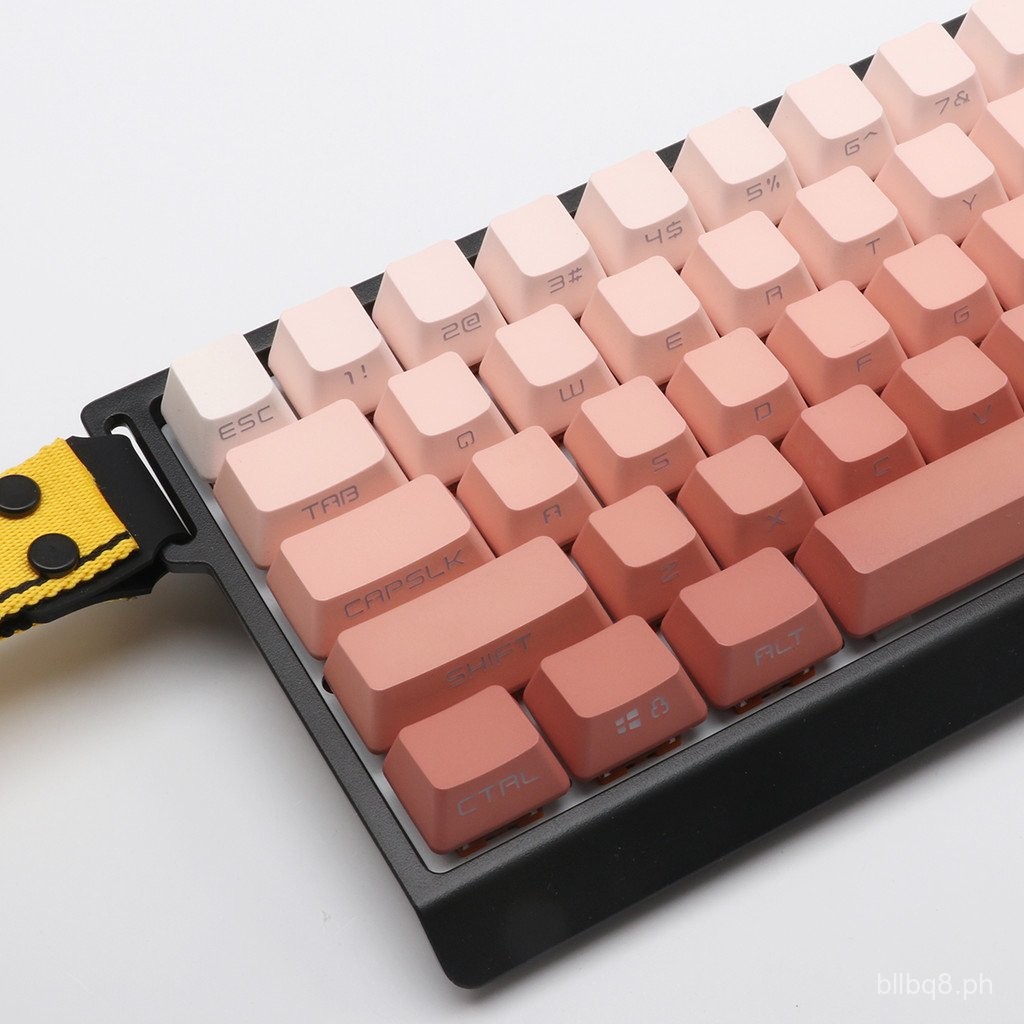 Blush Keycap pbt Side-Printed Translucent Custom Mechanical Keyboard ...