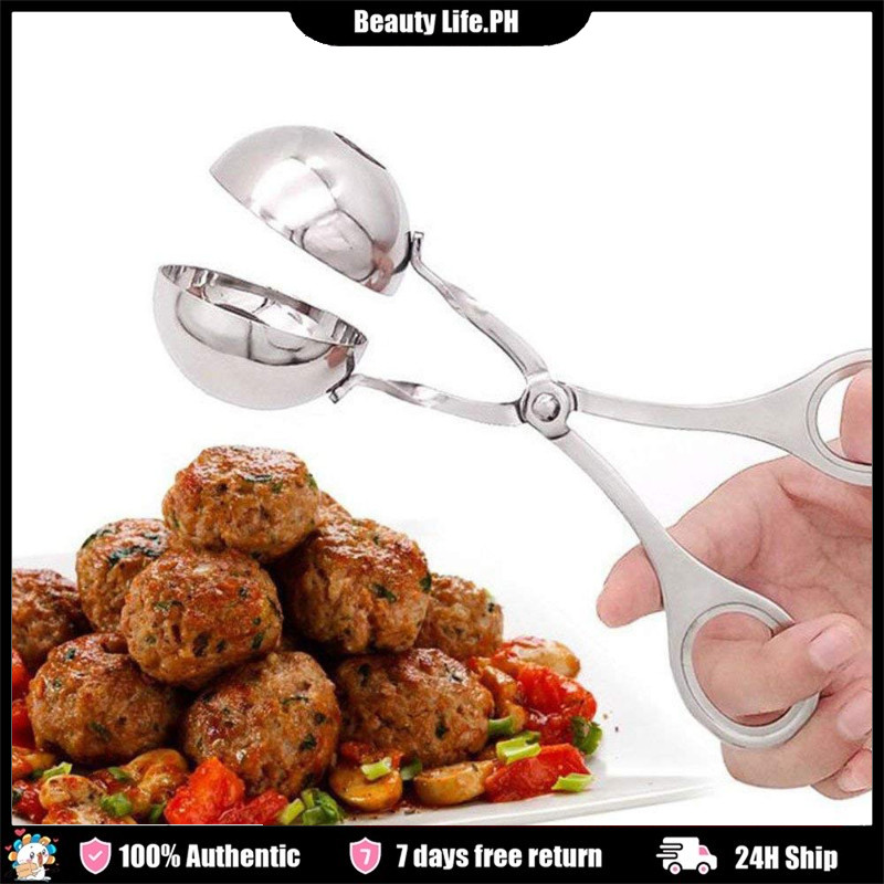Stainless Steel Practical Meat Baller Cooking Tool Non Stick Kitchen ...