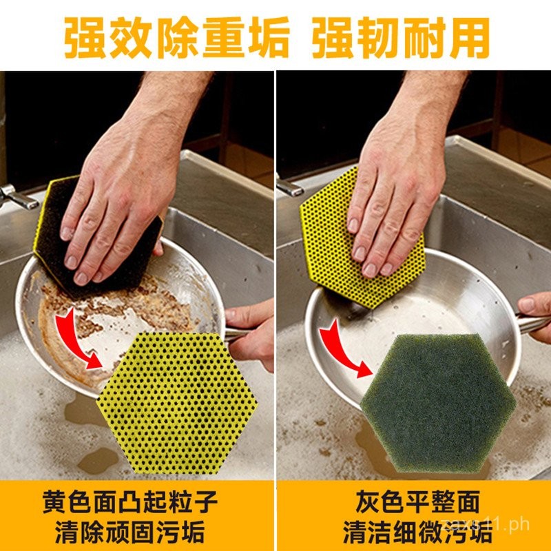 3M Magic Cleaning Cloth for Kitchen Heavy Duty Cleaning, Non-Damaging ...