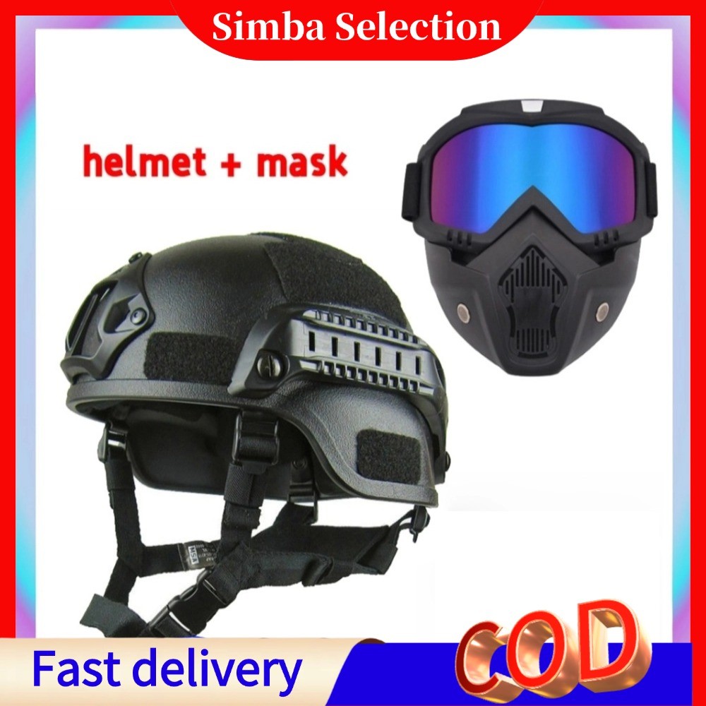 【COD】Outdoor Fast Helmet Outdoor Sports PropsRiding and Motorcycle ...