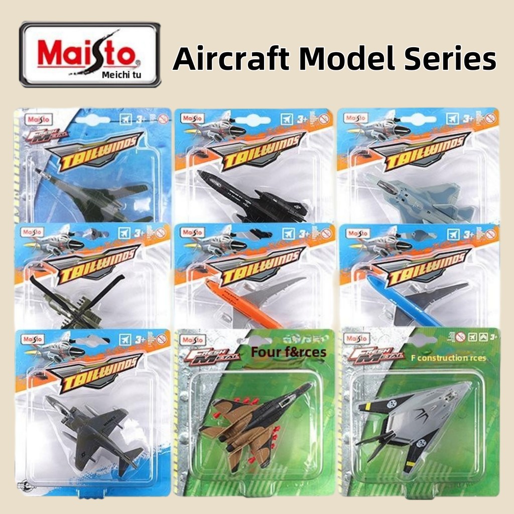 Maisto Military Aircraft Model – Fighter Jet, Helicopter, Bomber, MIG, Raptor, Boeing Diecast ...