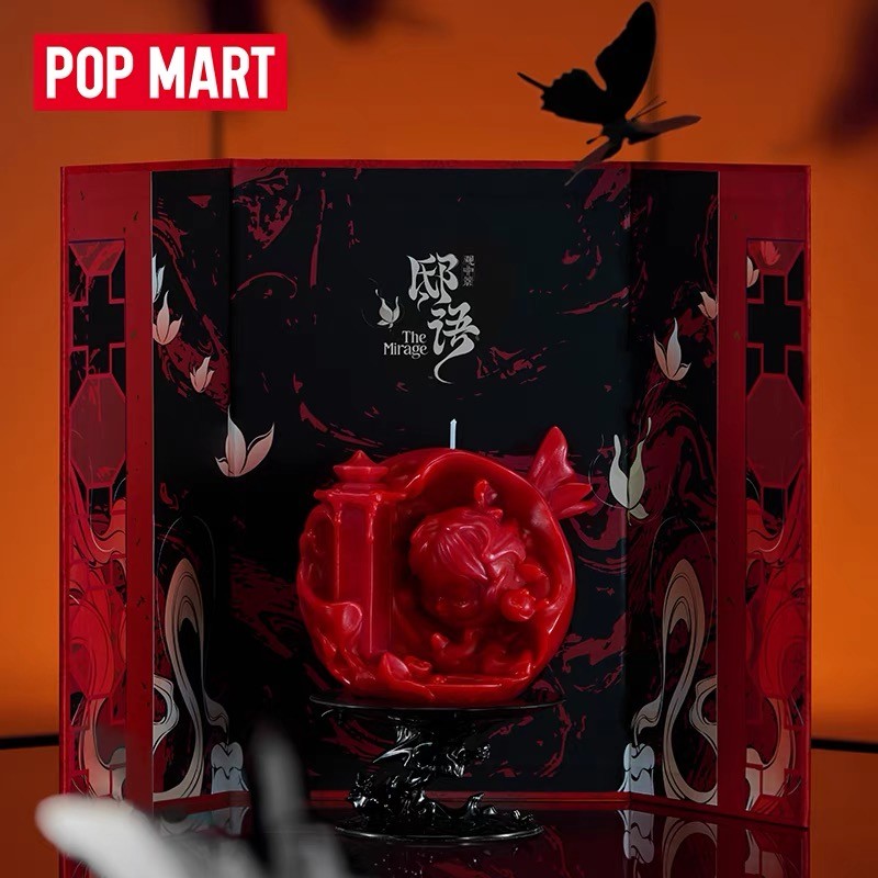 100% POPMART POPMART SKULLPANDA {Mansion} Viewing Shot Series Modeling ...