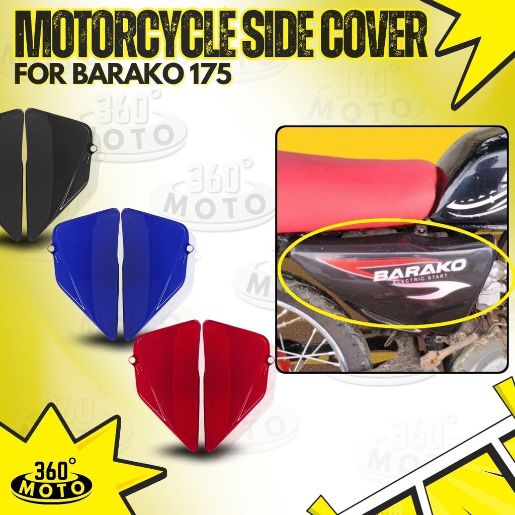 KAWASAKI BARAKO BC175 MOTORCYCLE SIDE COVER FAIRINGS | Shopee Philippines