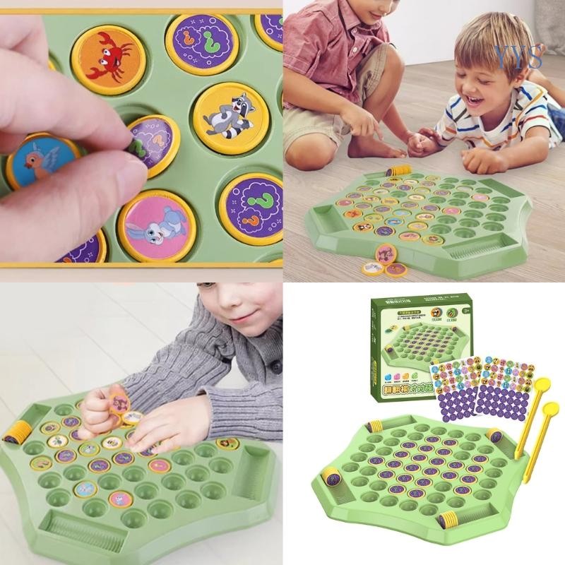 YYS Fun Flipping Chess Memory Game Animal Fruit Pattern Memory Flipping ...