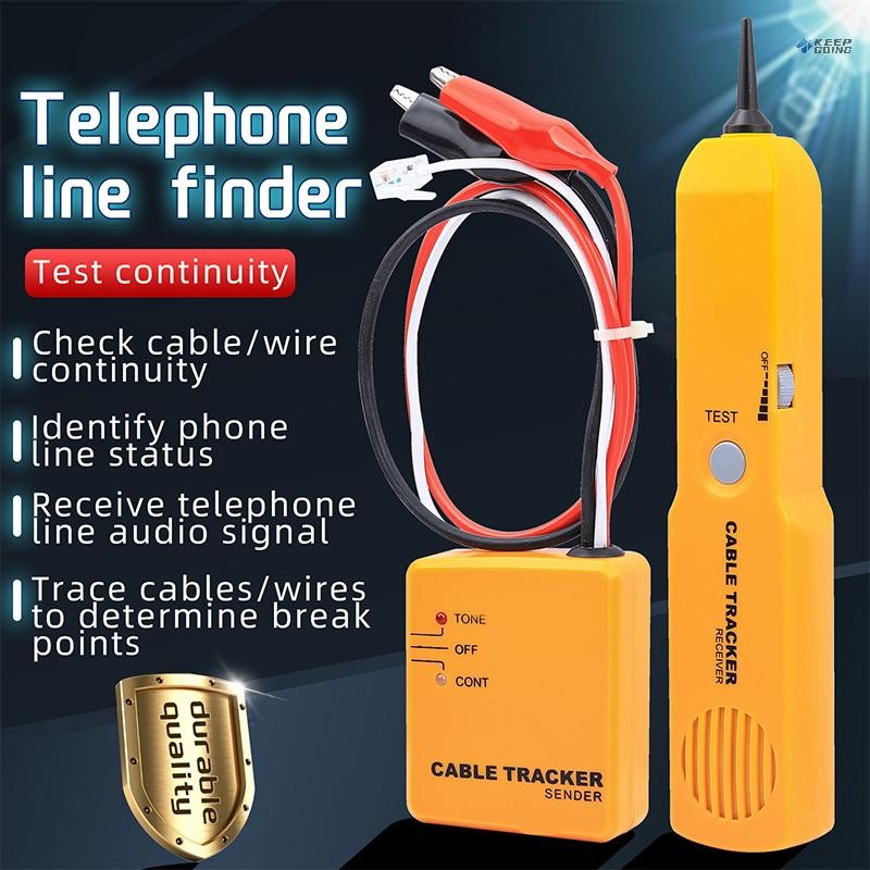Keep Going＞ Cable Finder Tone Generator Probe Tracer Wire Tracker Cable ...