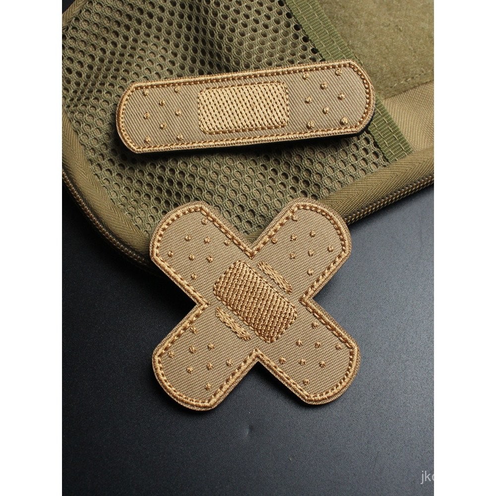Wound stickers OK Cartoon Pattern Embroidered Armband Insignia Badge ...