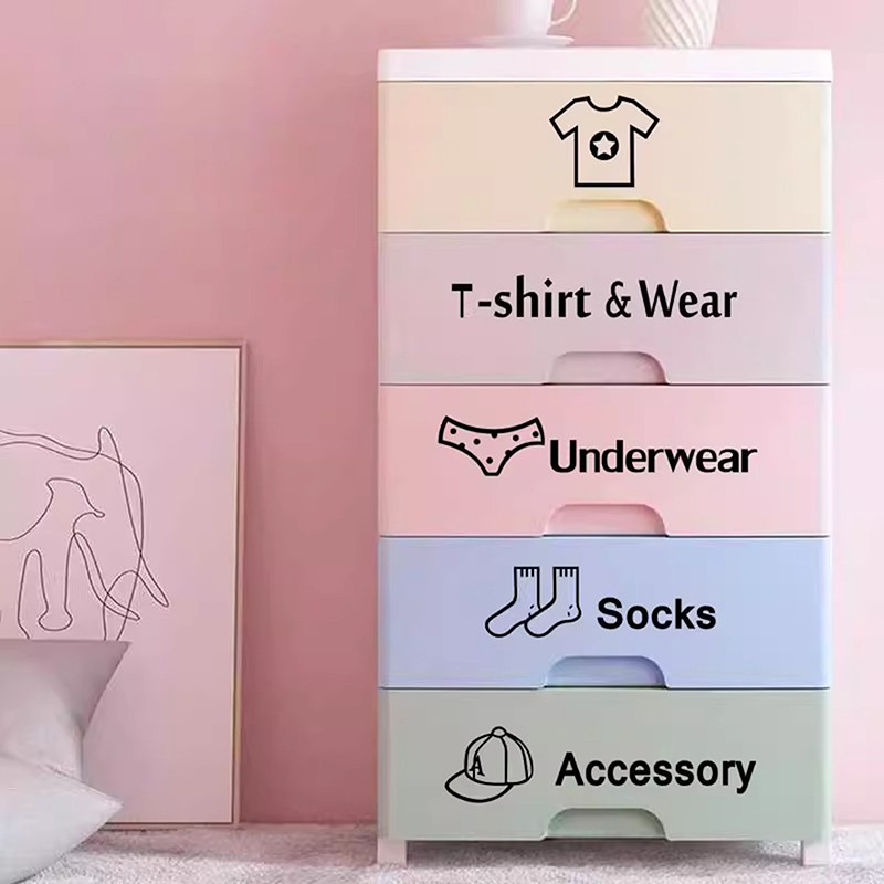 Meuctiffy Baby Clothes Stickers Home Decor Wardrobe Sticker Decal ...
