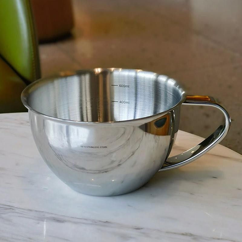 Stainless Measuring Pitcher Metal Measuring Cup With Scale Metal ...