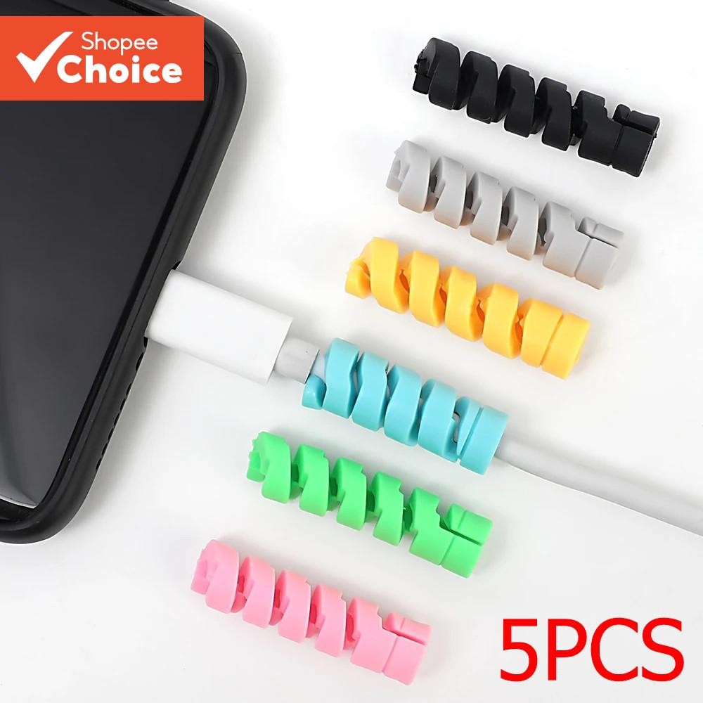 5pcs Charging Cable Protector for Phone Charger Cord Management ...