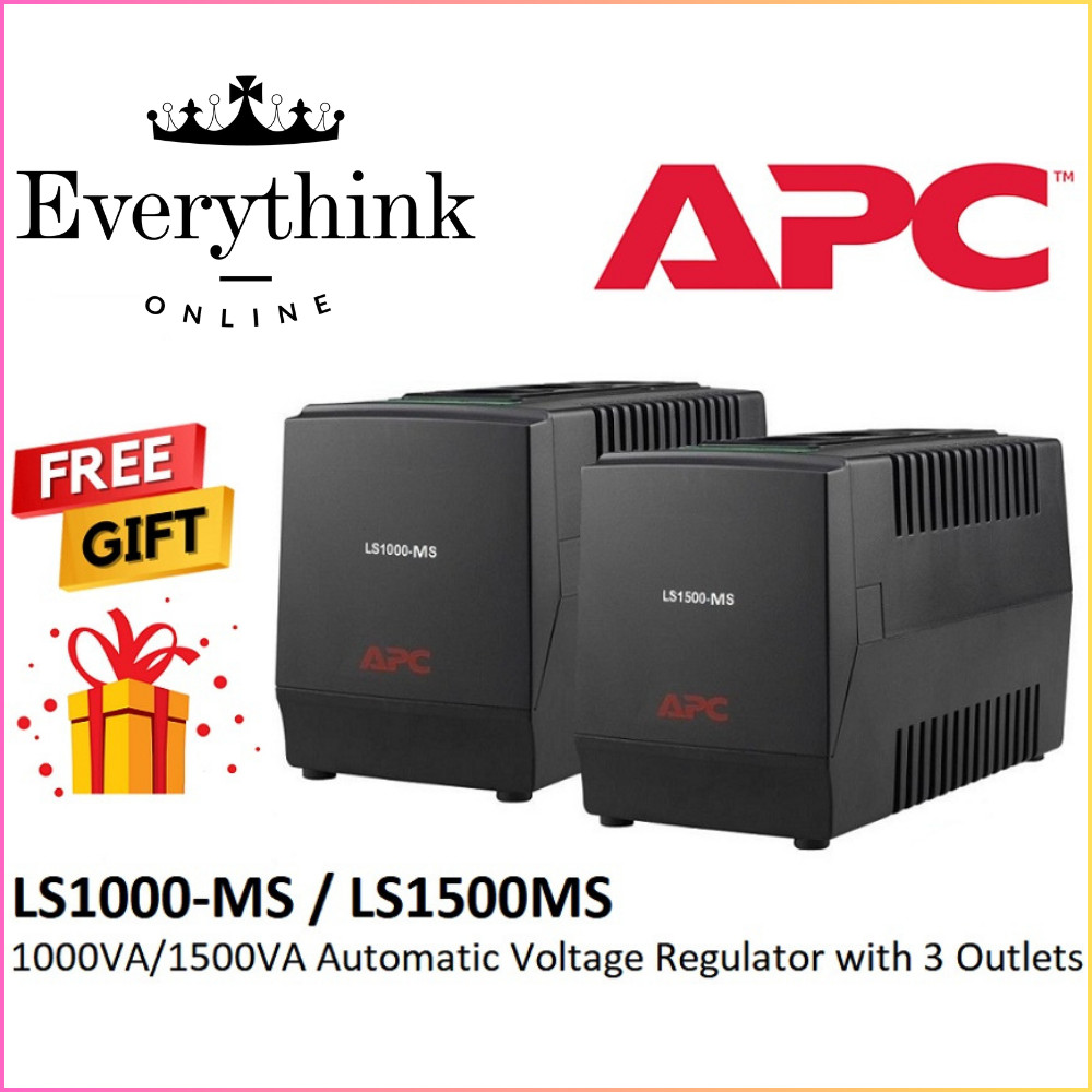 APC AVR LS1000-MS 1000VA 230V / LS1500-MS 1500VA 240V LINE-R AUTOMATIC ...