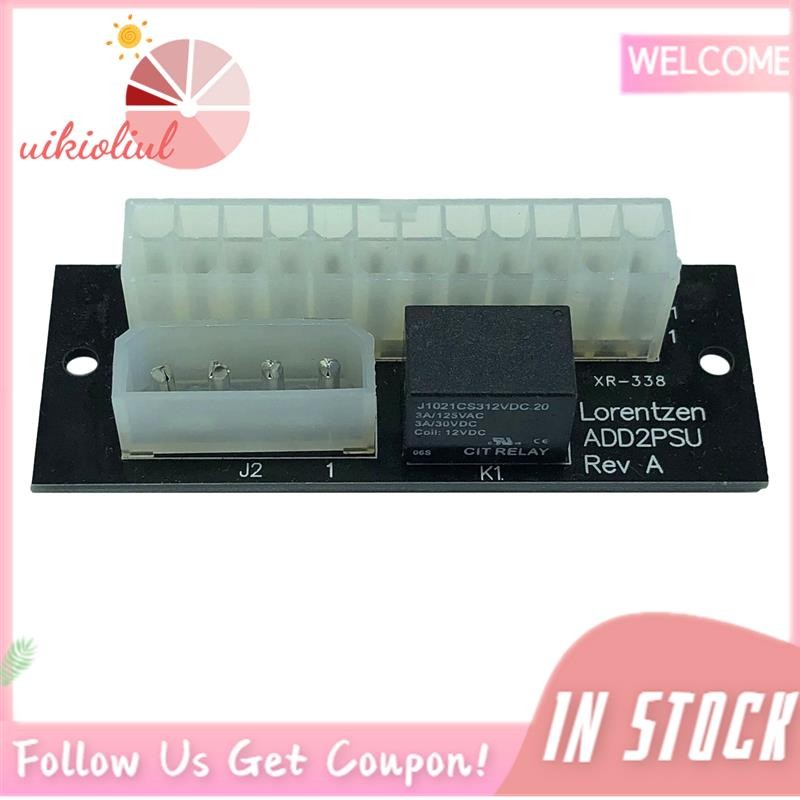 Dual Psu Adapter, Synchronous Power Board 24PIN Power Supply Dual-Start ...