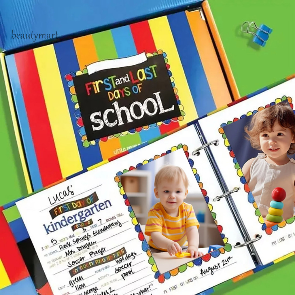 Children School Milestones Keepsake School Memory Album School Memories ...