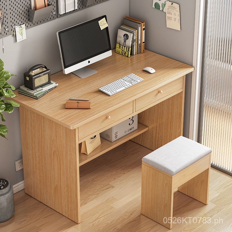Study Small Apartment Desk Student Home Study Desk Bedroom Writing Desk ...