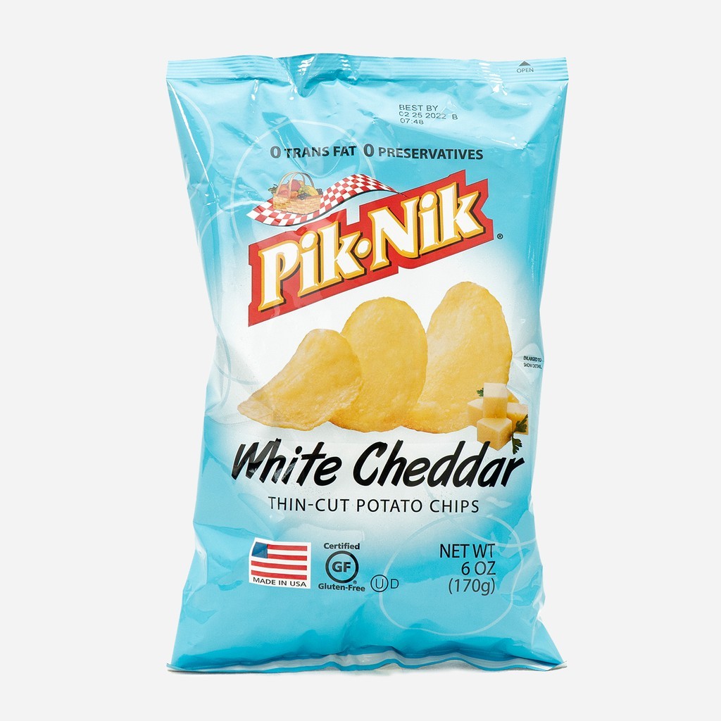 Pik-Nik White Cheddar Potato Chips 6oz / 170g | Shopee Philippines