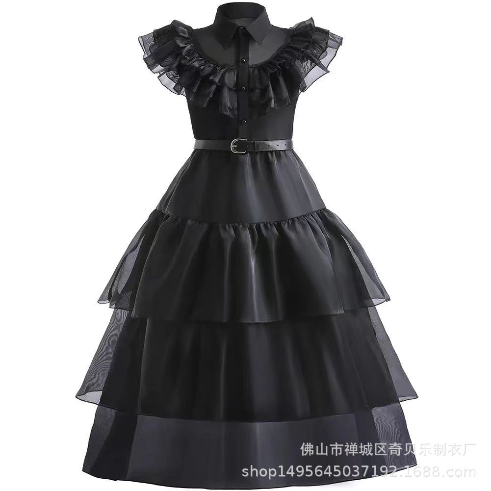 NNJXD Movie Cosplay Dresses Cosplay Costume Gothic Wind Adult Kids ...