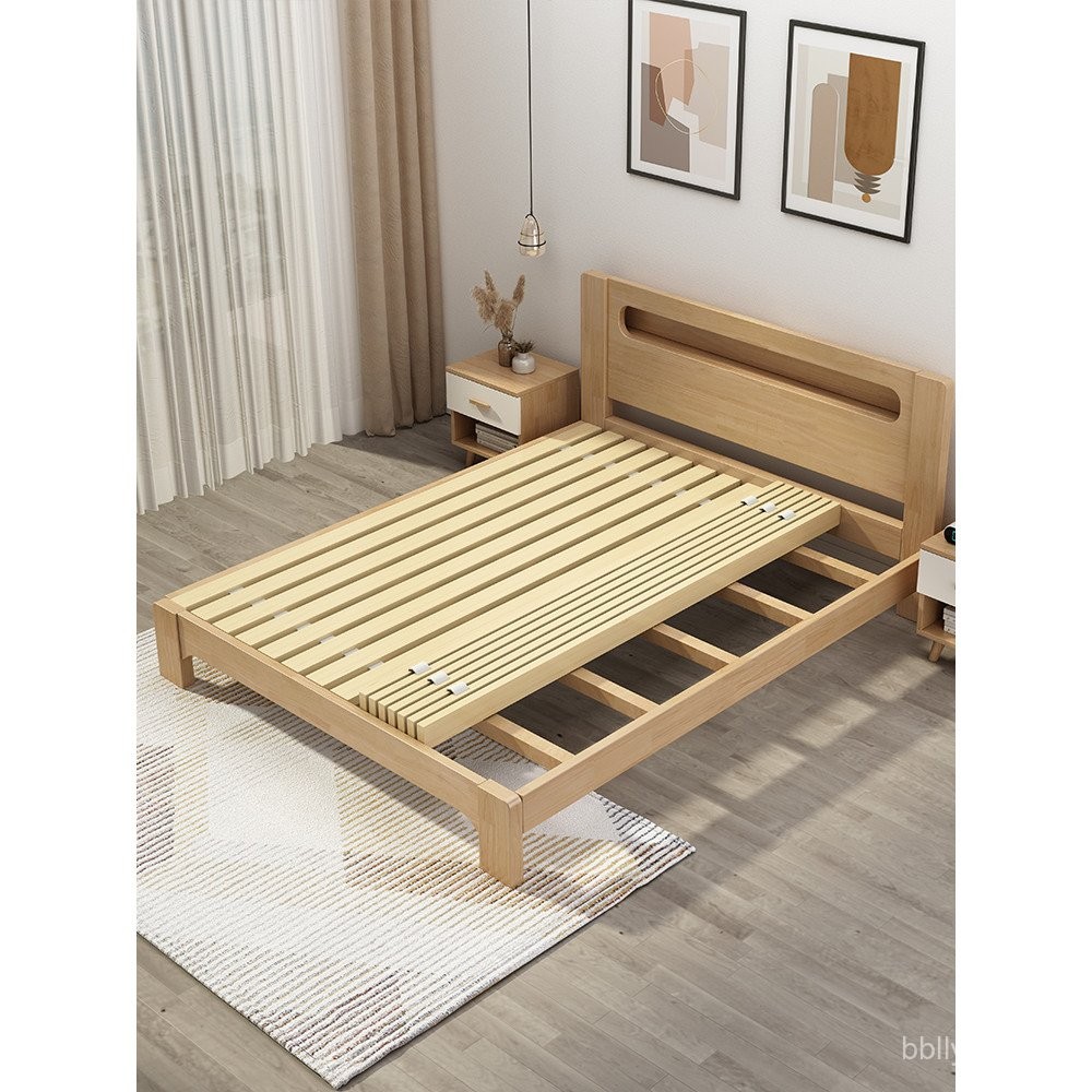 Solid Wood Bed Frame Slats Bed Frame Whole Piece Board Spacer Wooden ...