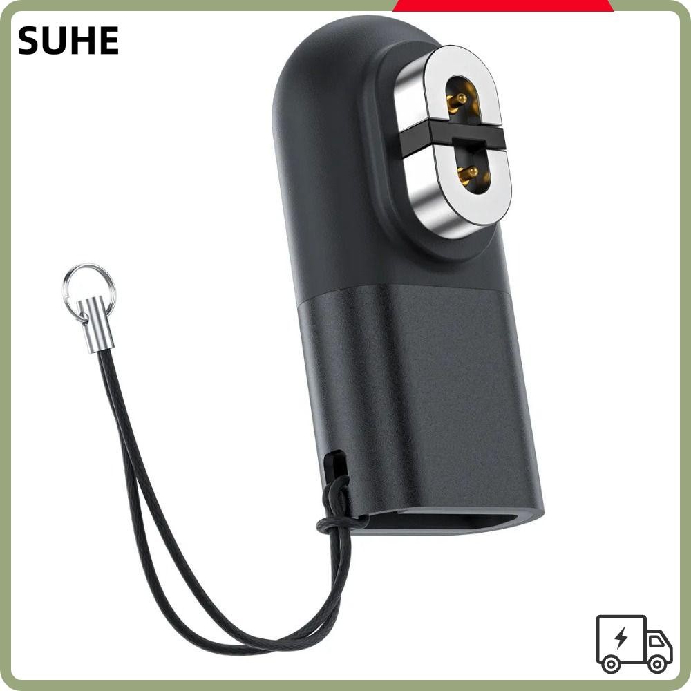 HI-SUHE Magnetic Charger Adapter, Bone Conduction Type C Charging ...