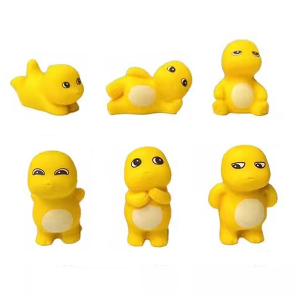 Mini Cartoon Little Milk Dragon Toy Children's Toys Complete Sets Of ...