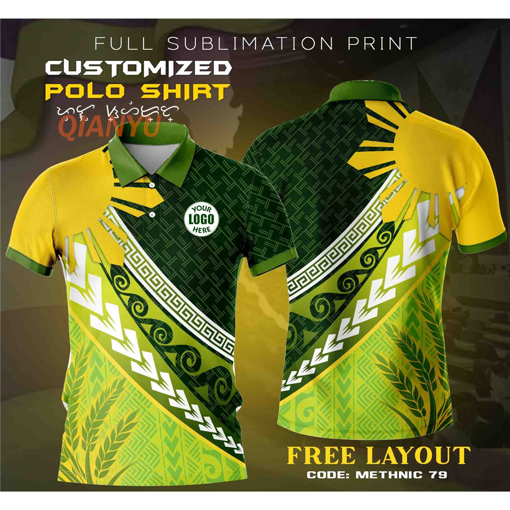 [FREE CUSTOME]2025 SUBLIMATION UNIFORM POLO shirt for men women ready ...