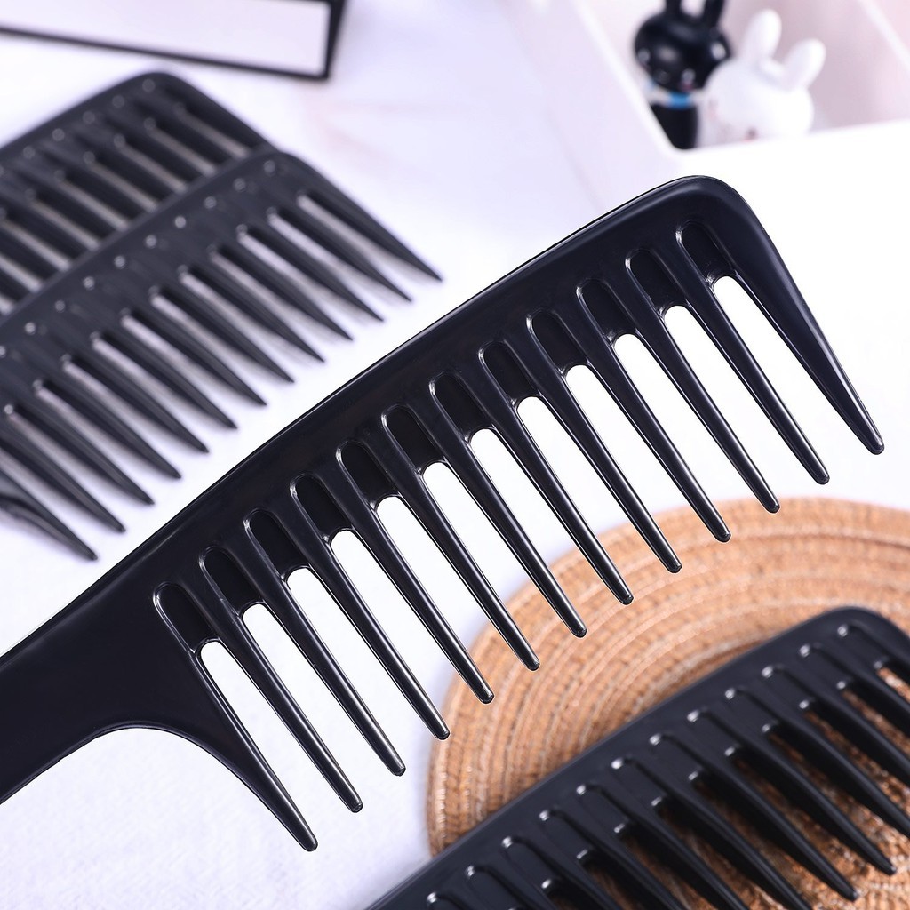 1 Pieces of 9 1/2 Inches Anti-static Large Tooth Detangle Comb, Wide ...