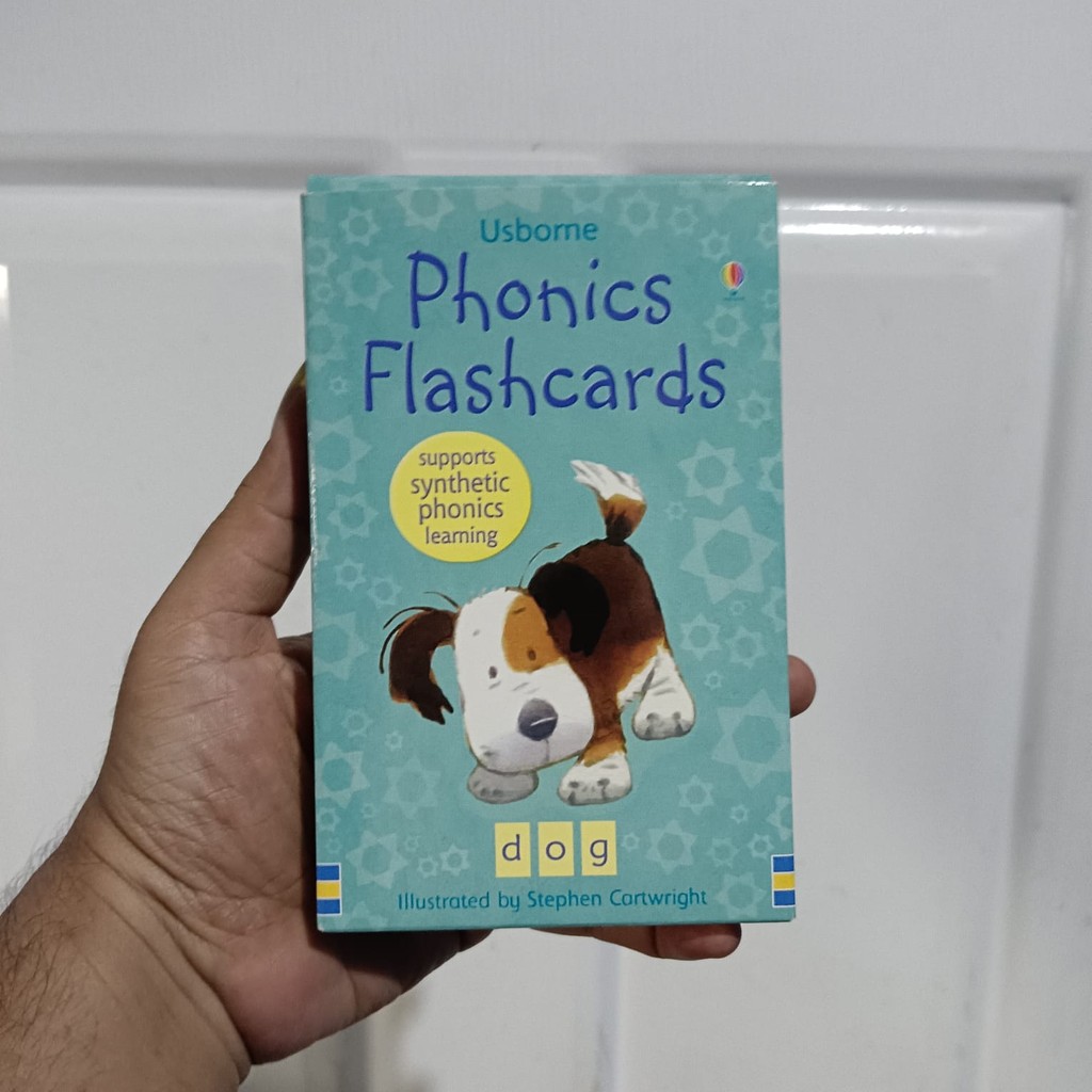 Phonics Flashcards - Usborne Cards by Phil Roxbee Cox | Shopee Philippines