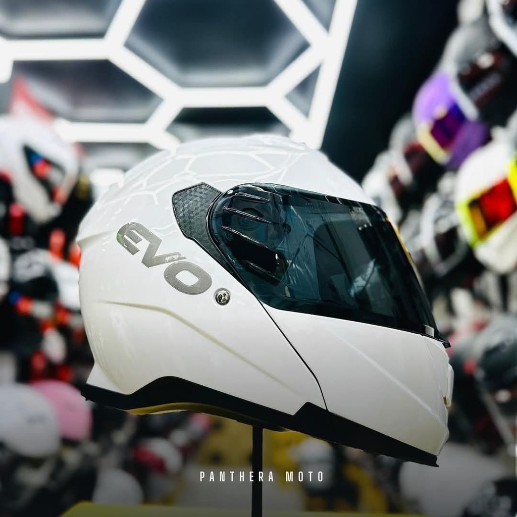 EVO VXR 5000 DUAL VISOR MODULAR MOTORCYCLE HELMETS | Shopee Philippines