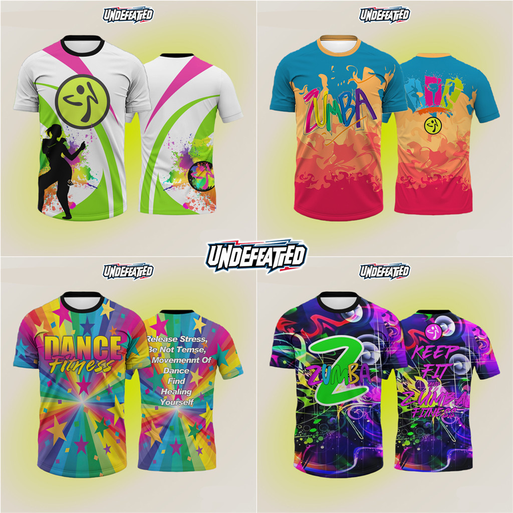 2025 Sublimation Zumba Shirt Love Zumba Zumbawear Breathable Uniform T ...