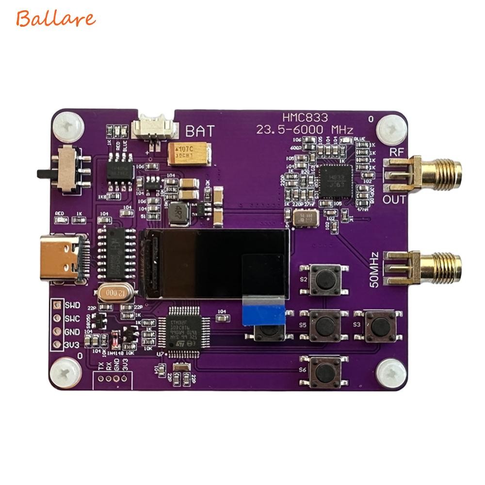 6Ghz HMC833 RF Signal Generator 23.5MHZ-6000MHz Type-C Generator Module ...