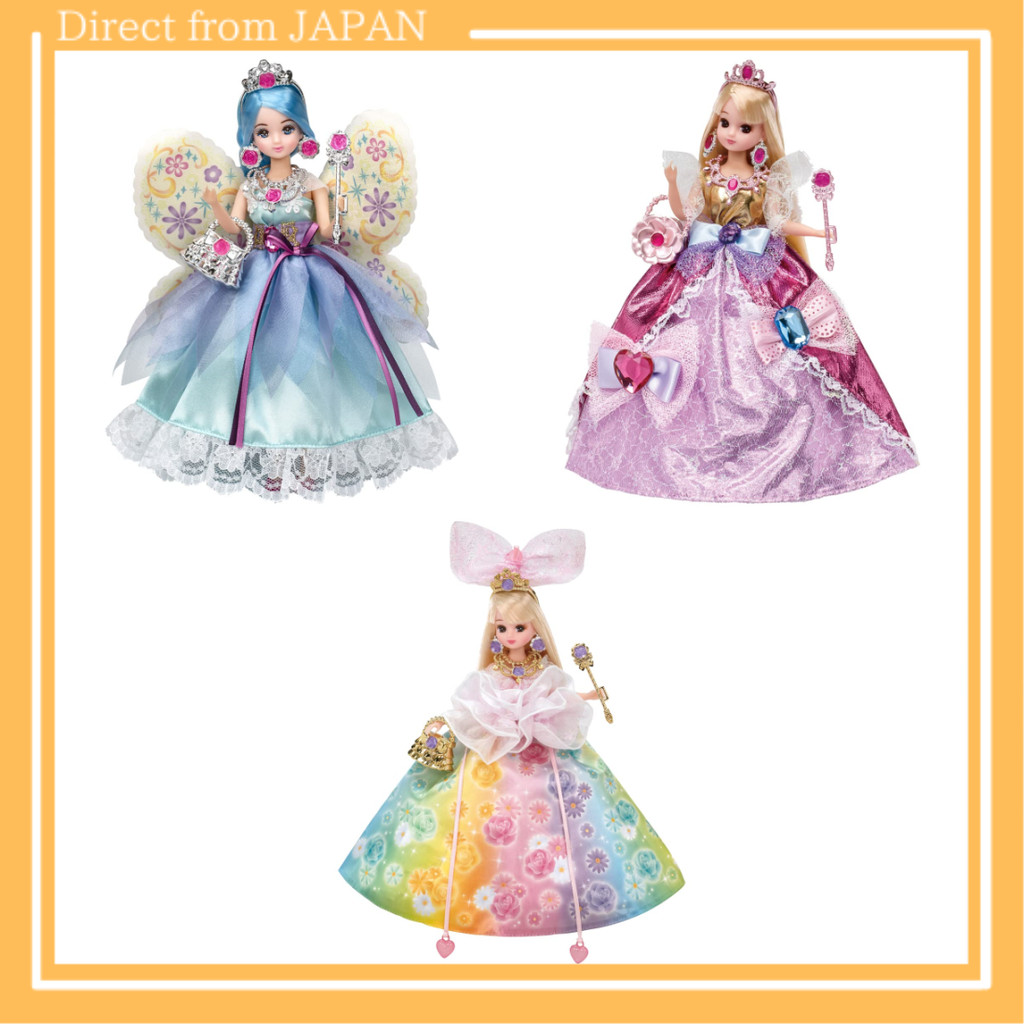 TAKARA TOMY Licca-chan Dress Dream Fantasy Magical Ribbon Flower Dress ...