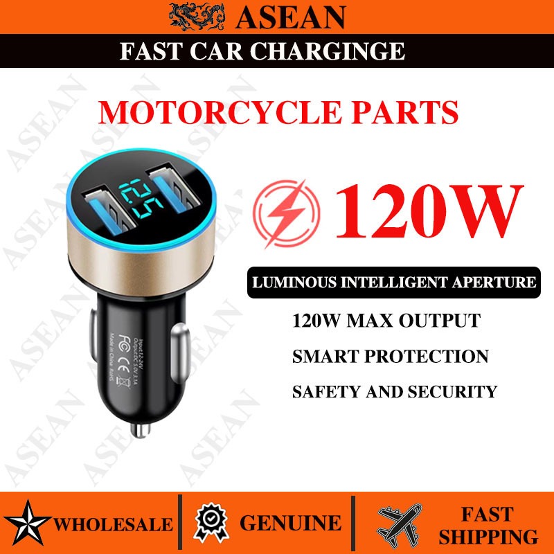 Aerox V1V2 and Nmax V2 Adv/Gravis/airblade Mio Gear Car Phone Charger ...