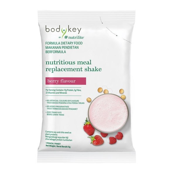 BodyKey by Nutrilite Meal Replacement Shake - loose 1 pouch (Chocolate ...