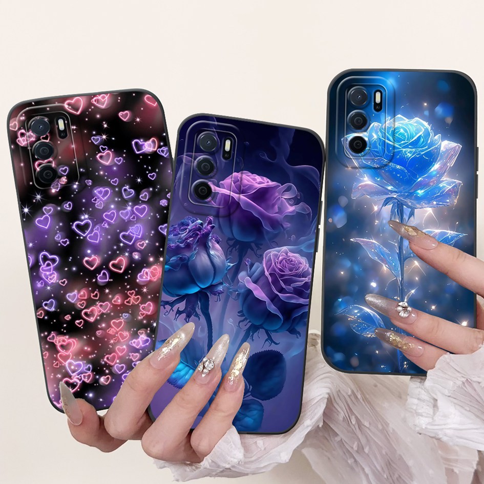 Fashion Flower Casing For Oppo A16 CPH2269 / A16s CPH2271 / A54s ...