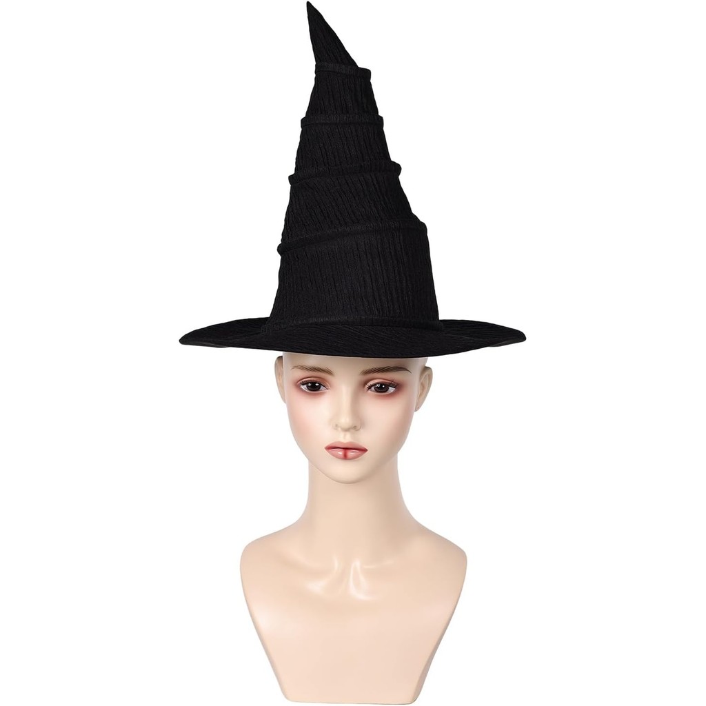 Adult Elphaba Hat Costume Girls Elphaba Glasses Cosplay Witch Wizard ...