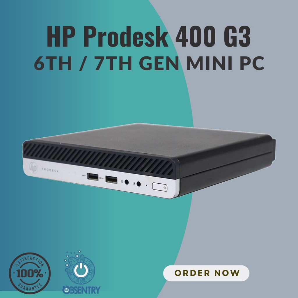 HP Prodesk 400 G3 6th Gen 7th Gen Mini PC Desktop i3 6th i5 6th i3 7th ...