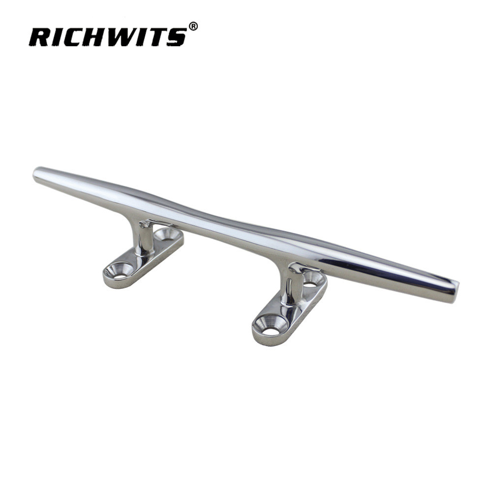 RICHWITS 316Round Cleat Sheep Horn Rope Tether Boat Anchor Yacht Boat ...