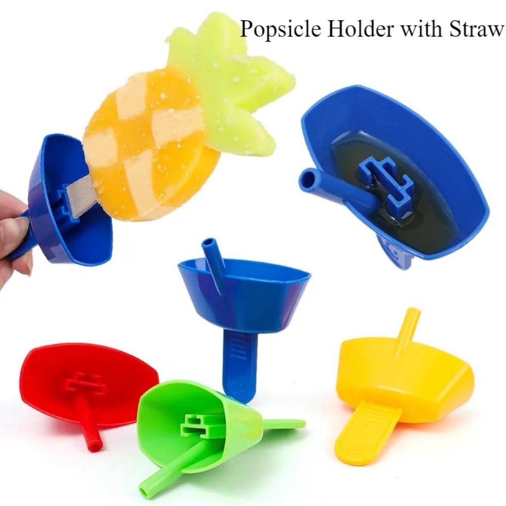 4pcs Portable Popsicle Mold Drip-Proof Popsicle Rack Drip Reusable ...
