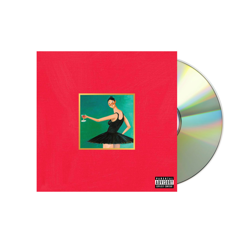 KANYE WEST My Beautiful Dark Twisted Fantasy CD (Jewel Case) | Shopee ...