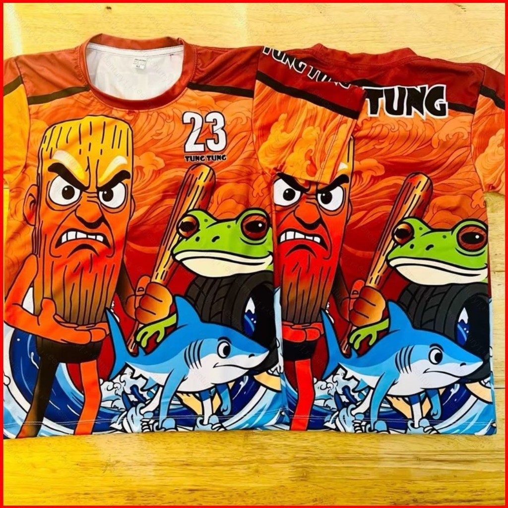 GC1 Italian Brainrot memes jersey tralalero tralala Boneca Ambalam T ...