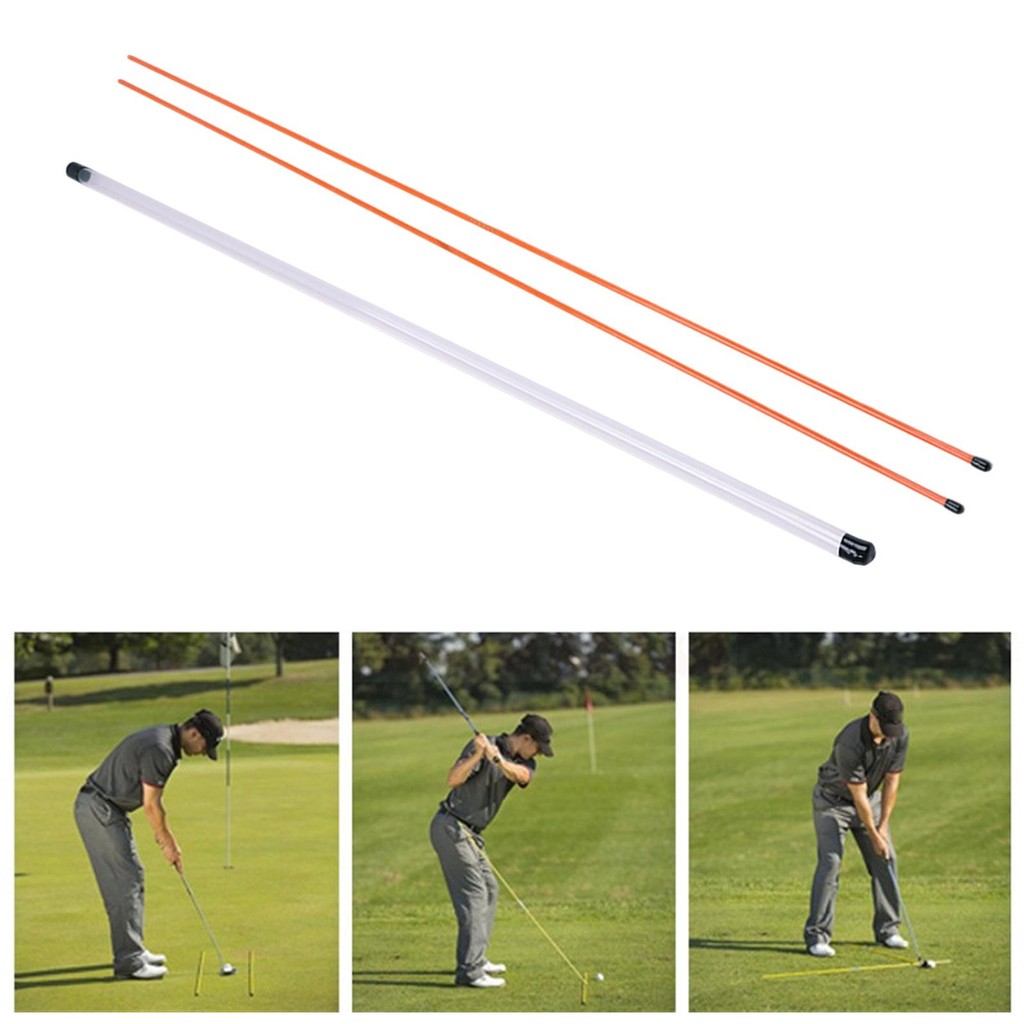 [Lzdyyh2hl] 2Pcs Golf Alignment Sticks Posture Correction Direction ...