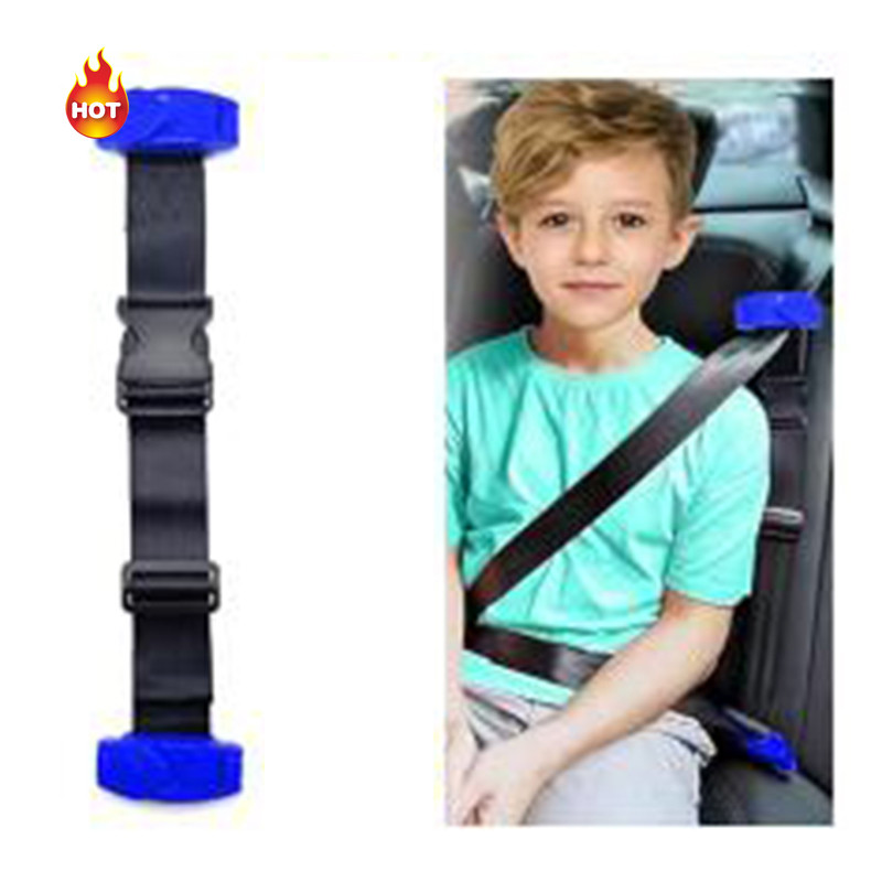 Adjustable Child Car Safety Harness, Anti-Chafe Seatbelt Strap With ...