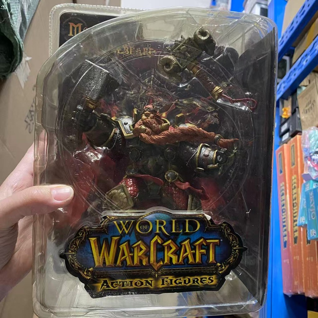 World of Warcraft Magni Bronzebeard Action Figure Series 6 PVC Figure ...