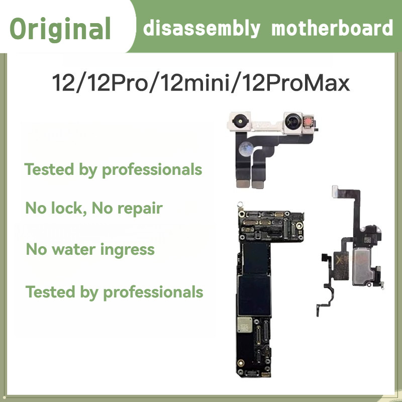 64GB 128GB 256GB Motherboard For iPhone 12Pro Max 12mini With Face ID ...