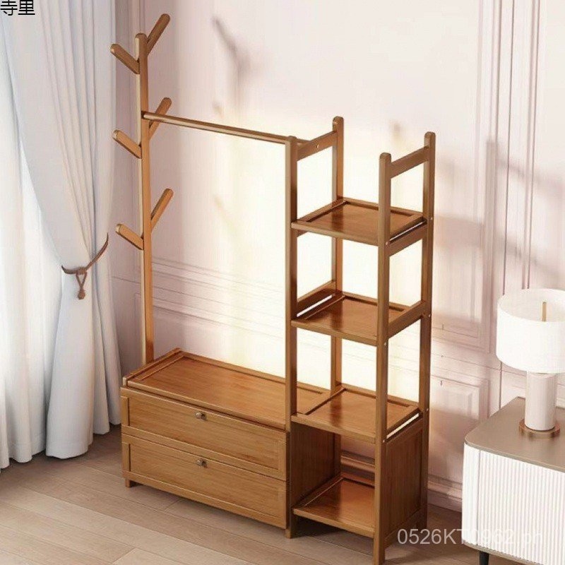 Multifunctional Cross-Border Assembly Clothes Rack Coat Rack Floor ...